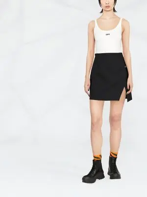 Off-White High-waisted Mini Skirt