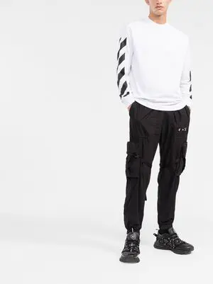 Off-White Diag-print T-shirt