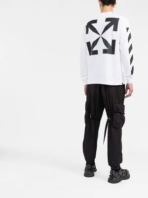 Off-White Diag-print T-shirt
