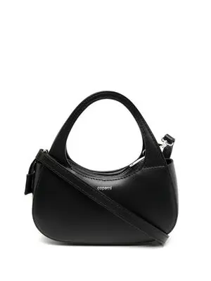 Coperni Micro Swipe Leather Tote Bag - Black