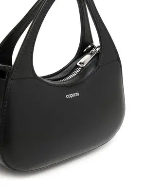 Coperni Micro Swipe Leather Tote Bag - Black