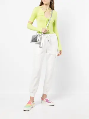 Opening Ceremony Drawstring Track Pants - White