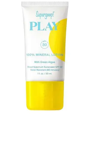 Supergoop!® Play 100% Mineral Lotion Spf 30 With Green Algae 1 Fl. Oz - N,a