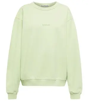 Acne Studios Logo Cotton Jersey Sweatshirt