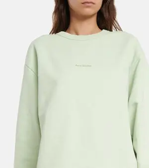 Acne Studios Logo Cotton Jersey Sweatshirt