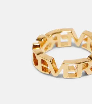 Versace Logo Ring - Multicoloured