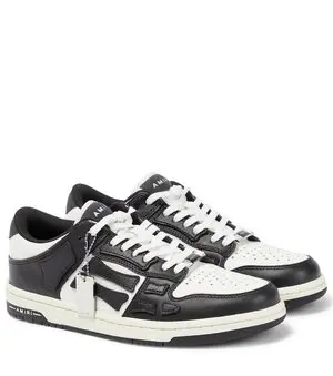 Amiri Skeleton Leather Low-top Sneakers Multicoloured