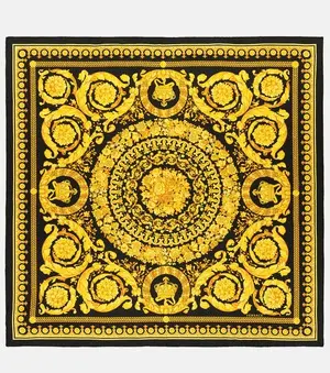 Versace Barocco Silk Scarf - Multicoloured
