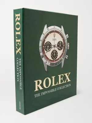 Assouline Rolex: The Impossible Collection Hardcover Book - Green