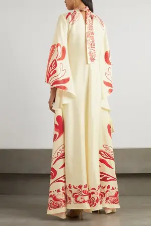 La DoubleJ Magnifico Printed Maxi Dress