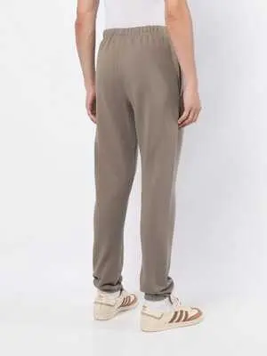 Fear Of God Logo-print Drawstring Track Pants - Brown