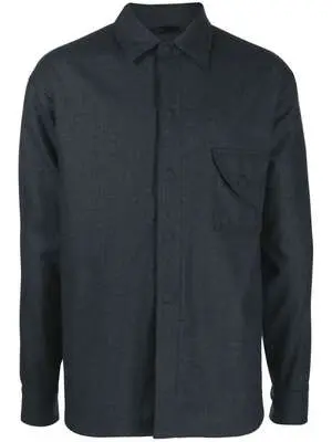 Giorgio Armani Wool Shirt Jacket