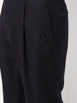 Giorgio Armani Virgin Wool Track Trousers