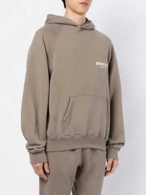 Fear Of God Logo-print Long-sleeve Hoodie