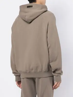 Fear Of God Logo-print Long-sleeve Hoodie