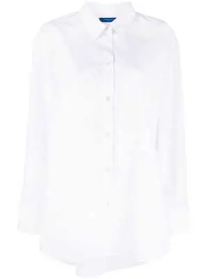 Nina Ricci Poplin Crinkle Shirt - White