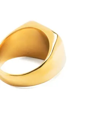 GOOSSENS Talisman Clover Signet Ring