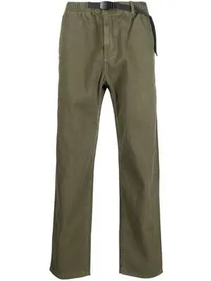 Gramicci Belted Straight-leg Trousers - Green