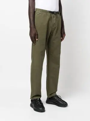 Gramicci Belted Straight-leg Trousers - Green