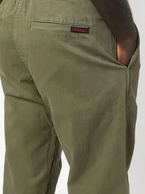 Gramicci Belted Straight-leg Trousers - Green