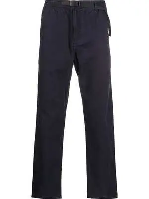 Gramicci Belted-waist Straight-leg Trousers - Blue