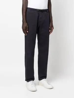 Gramicci Belted-waist Straight-leg Trousers - Blue