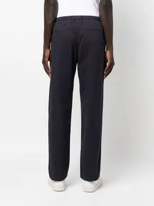 Gramicci Belted-waist Straight-leg Trousers - Blue