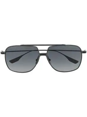 Dita Alkamx Navigator-frame Sunglasses - Silver