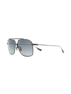 Dita Alkamx Navigator-frame Sunglasses - Silver