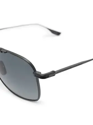 Dita Alkamx Navigator-frame Sunglasses - Silver