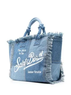 MC2 SAINT BARTH Colette Logo-print Tote Bag