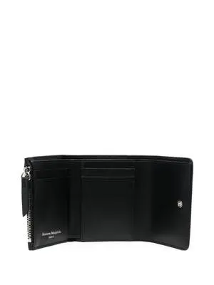 MAISON MARGIELA Four-stitch Leather Wallet - Black