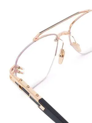 Dita Grand-evo Double-bridge Glasses - Pink