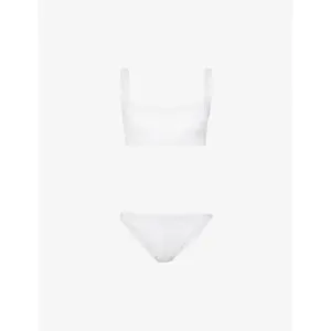 Hunza G Hunza G Xandra Crinkled Bikini Set White