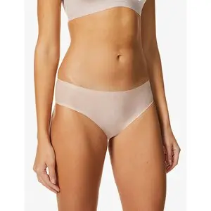 Chantelle Soft Stretch Seamless One-size Brazilian Briefs - Dusty Pink