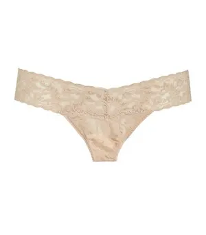 Hanky Panky Low-rise Thong - Beige