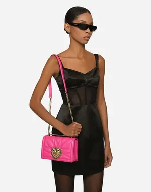Dolce & Gabbana Medium Devotion Bag - Pink