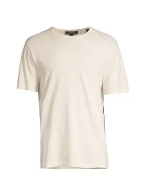 Vince Gart-dyed Crewneck T-shirt Washed Cream