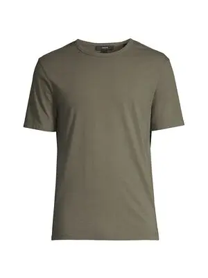 Vince Gart-dyed Crewneck T-shirt Washed Cypress