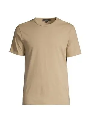 Vince Gart-dyed Crewneck T-shirt Washed Earthenware