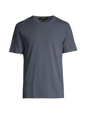 Vince Gart-dyed Crewneck T-shirt Washed Indigo