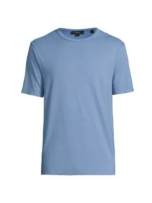 Vince Gart-dyed Crewneck T-shirt Washed Lake View
