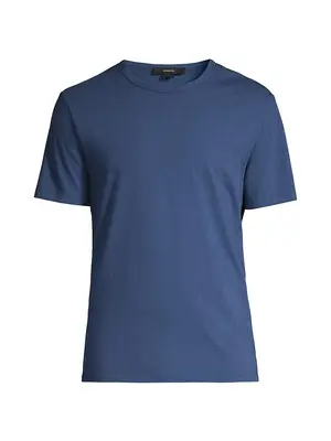 Vince Gart-dyed Crewneck T-shirt Washed Twilight