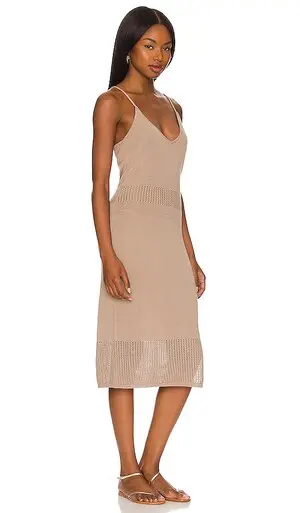 BOBI Bodycon Midi Dress