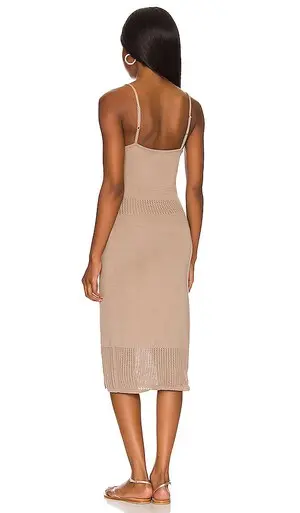 BOBI Bodycon Midi Dress