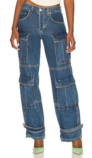 GRLFRND Lex Cargo Jeans - Rio Grande