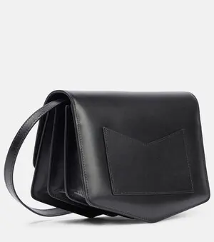 Alaïa Le Papa Small Leather Crossbody Bag - Black