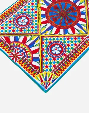 Dolce & Gabbana Terry Cotton Bath Mat - Multicolor