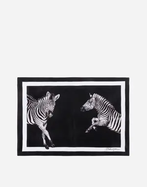 Dolce & Gabbana Set Linen Placemat And Napkin
