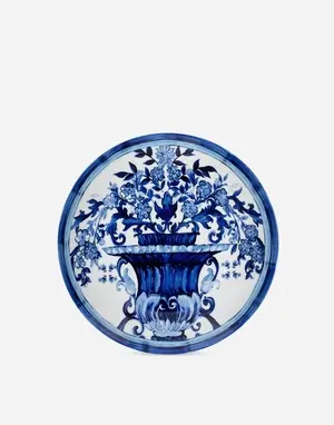 Dolce & Gabbana Set 2 Porcelain Dinner Plates